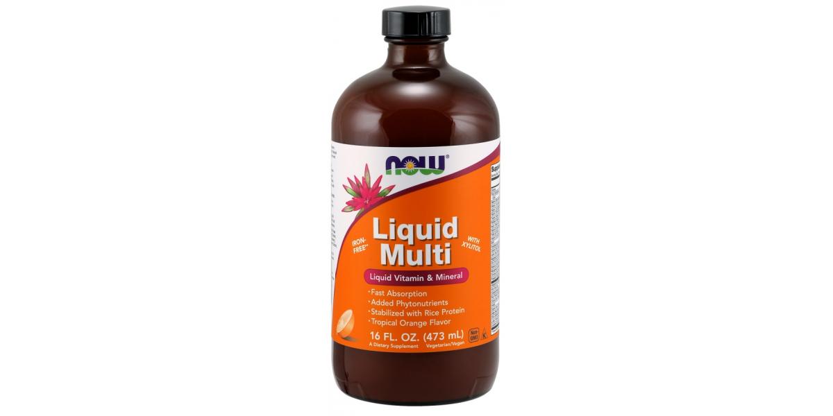 NOW Foods Liquid Multi - Olivit.co.uk - Supplements - Wholesale ...