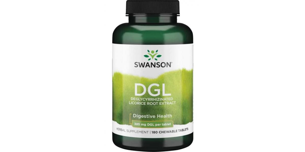 Swanson DGL, 385mg - 180 chewable tablets - Olivit.co.uk - Supplements ...
