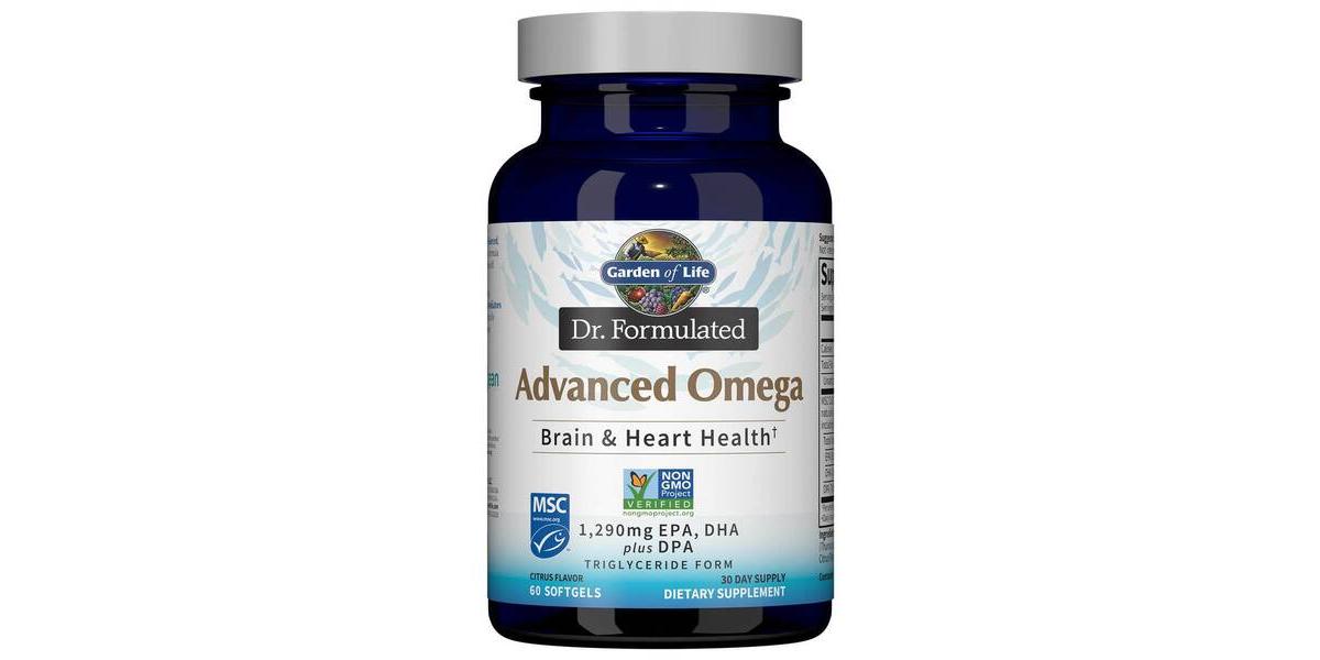 Garden of Life Dr. Formulated Advanced Omega - Olivit.co.uk ...