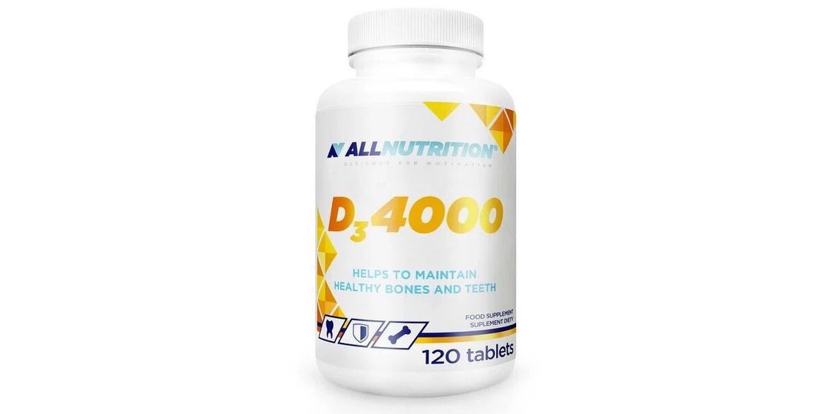 Allnutrition Vit D3 4000 - 120 tablets - Olivit.co.uk - Supplements ...