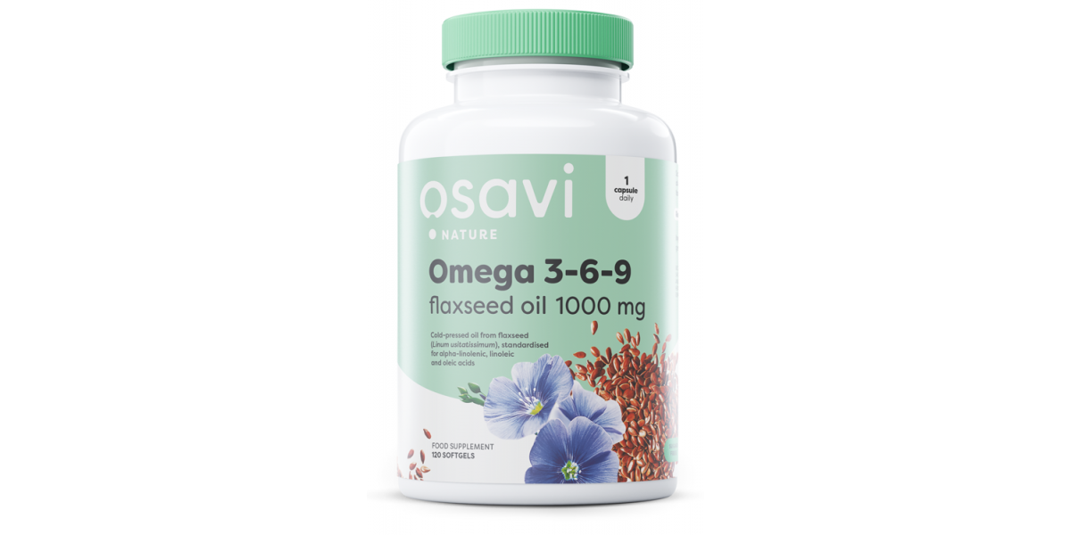 Osavi Omega 3-6-9 Flaxseed Oil - Olivit.co.uk - Supplements - Wholesale ...