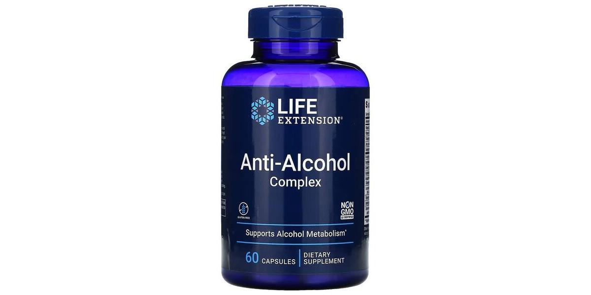 Life Extension Anti-Alcohol Complex - 60 caps - Olivit.co.uk ...