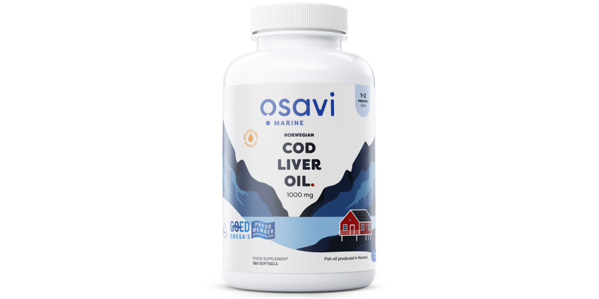 Osavi Norwegian Cod Liver Oil Softgels - Olivit.co.uk - Supplements ...