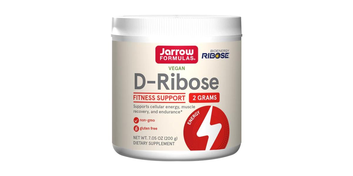 Jarrow Formulas D-Ribose, Powder - 200 grams - Olivit.co.uk ...