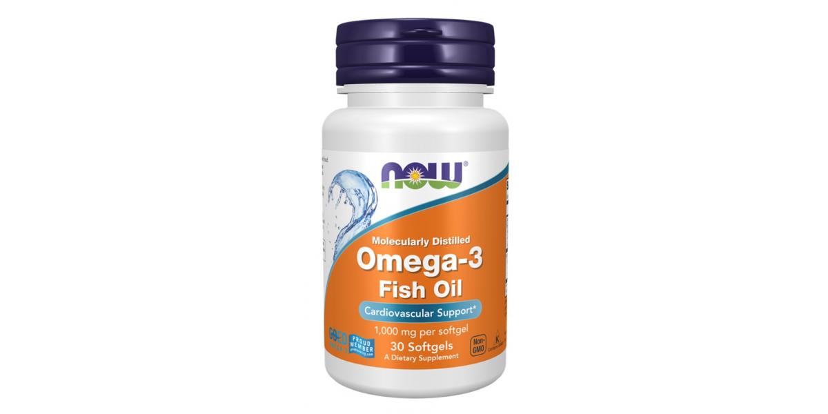 NOW Foods Omega-3 Fish Oil - Olivit.co.uk - Supplements - Wholesale ...