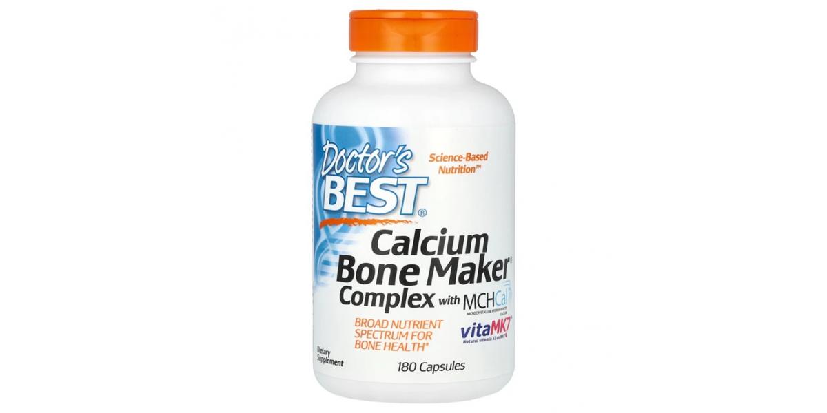 Doctor's Best Calcium Bone Maker Complex with MCHCal - 180 caps ...