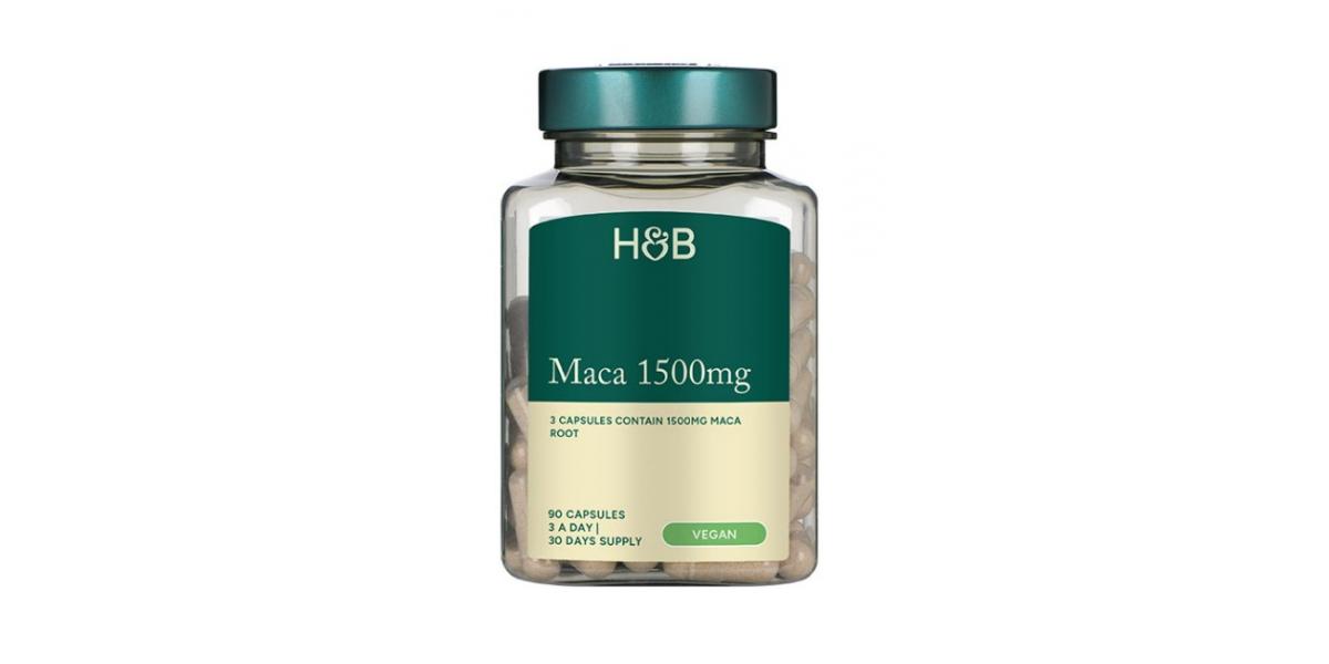 Holland & Barrett Maca, 1500mg - 90 caps - Olivit.co.uk - Supplements ...